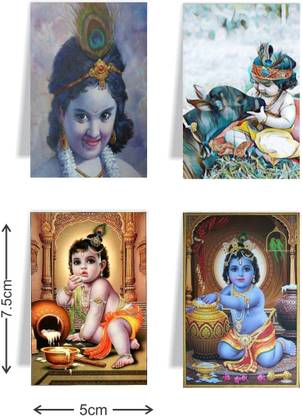 craft maniacs BABY KRISHNA SET OF 4 MAGNETIC BOOKMARKS | OFFICIALLY ...