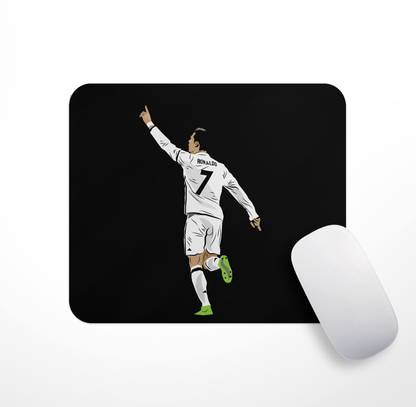HeartInk Cristiano Ronaldo Theme Fan Art Printed Anti Skit Laptop ...