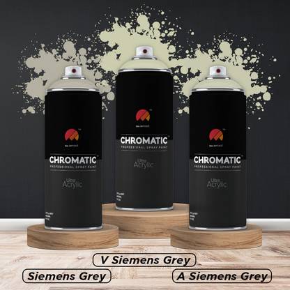 Chromatic Siemens Grey,V siemens Grey & A Siemens Grey Spray Paint 400 ...