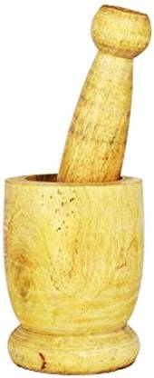 SHRI ANAND Wooden Okhali and Musal for kitchen okhli for kitchen big ...