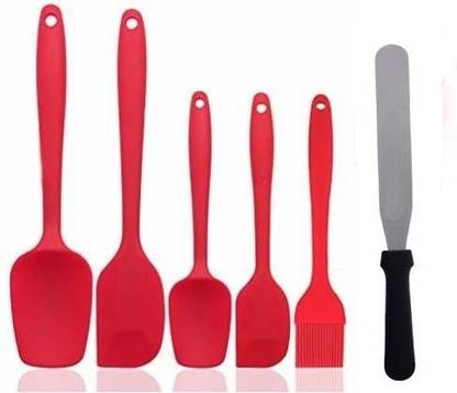 Roult Silicone Spatulas Set - 446ºF Heat-Resistant Rubber Baking ...