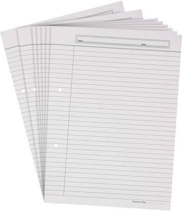 Flipkart.com | Wikkie 70 GSM One Side Ruled A4 70 gsm A4 paper - A4 paper