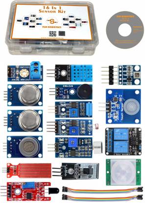 SunRobotics Sensor Modules 16 in 1 Combo Best For IOT/Arduino/Raspberry Pi Educational ...