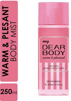 Buy Dear Body Warm & Pleasant Body Mist Perfume - 250 ml Online In ...