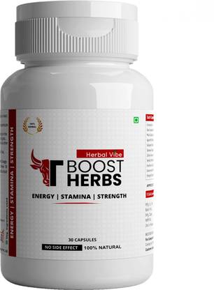 Herbal Vibe Natural Testosterone Booster Ayurvedic Supplement for ...