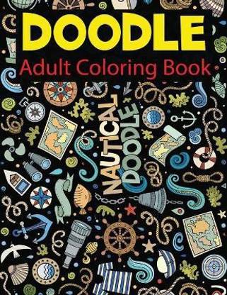 Doodle Adult Coloring Book: Buy Doodle Adult Coloring Book by Parker ...