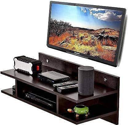 oneclickshoppe Tv Set Top Box Stand (Fbr) MDF (Medium Density Fiber ...