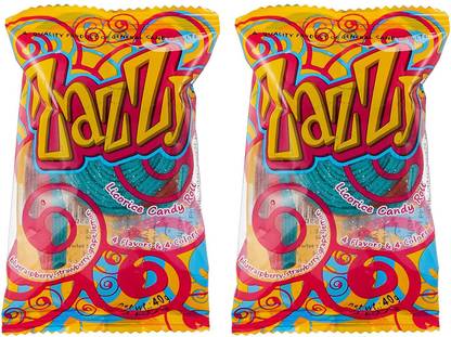 ZAZZY General Candy, 40 g Pack of 2 Fruit Flavour Candy Price in India ...