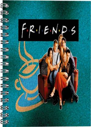 MG Brand Friends Web Series Spiral Bound Diary Notebook 10 A5 Note Book ...