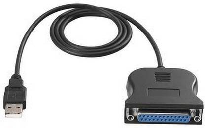 TECHGEAR TV-out Cable New USB to DB25 1284 Parallel 25 Pin Female ...