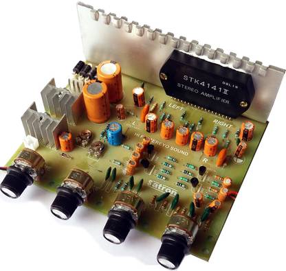 kehuBaa Innovations 200+200 WATTS DIY STK 4141 STEREO AUDIO AMPLIFIER ...