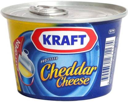 Kraft Processed Cheddar Cheese [IMPORTED] 100 g Price in India - Buy ...