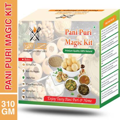 Spicy Waves Super Tasty instant ready to mix pani puri with Aloo mix ...