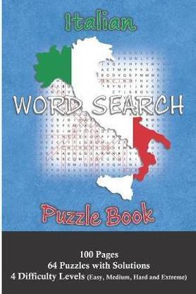 Italian Word Search Puzzle Book: Buy Italian Word Search Puzzle Book by ...