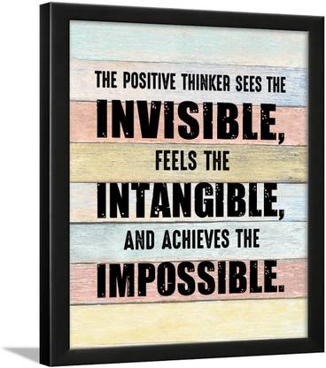 Positive Quotes Frames - Positive Quotes Wall Frame for Office ...
