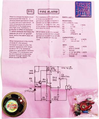 D'Mega Mart Fire alarm physics science working model project ...