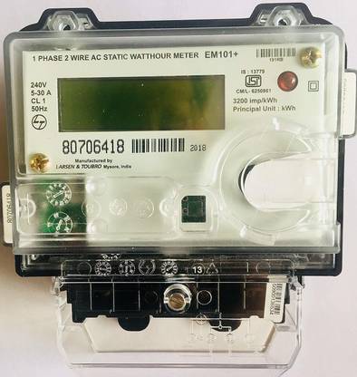 L&T ( Larsen & Toubro Limited) Single Phase Electronic Energy Sub Meter ...