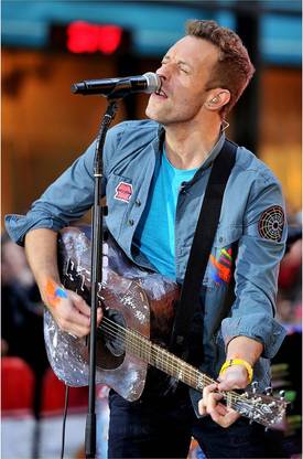 Chris Martin Coldplay Poster Paper Print - Music posters in India - Buy ...