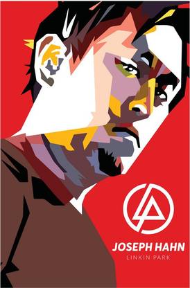 Joseph Hahn Linkin Park Graphic Illustration Poster Paper Print - Music ...
