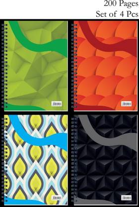 Kaizen Enterprises Spiral Notebook A4 Notebook Ruled 300 Pages Price in ...