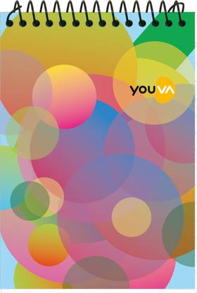 NAVNEET Youva Spiral Binding Pocket Regular Notebook Single Line 100 ...