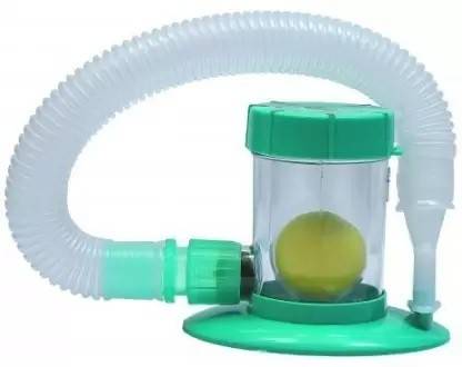 Airways Incentive Spirometer / Respirometer Single ball Breathing ...
