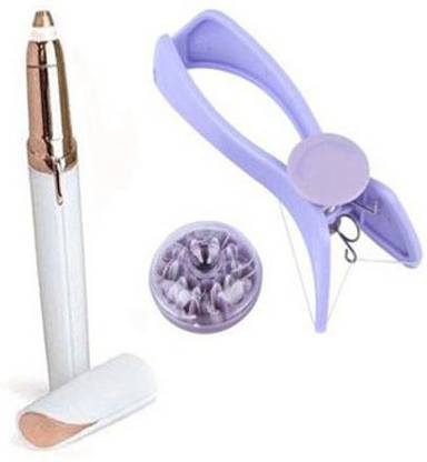 r.enterprise EYEBROW THREADING TOOL WITH EYEBROW TRIMMER FOR LADIES FOR ...