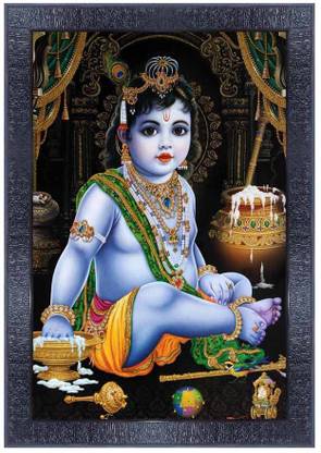 pnf (Baby) Bal Krishna Religious Frame Price in India - Buy pnf (Baby ...