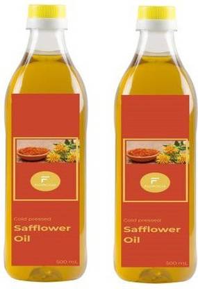 Florocia Wood Pressed Safflower | Best Edible Oil |100% Pure & Cold ...