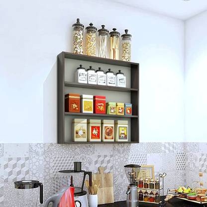 Flipkart Perfect Homes Studio Wall Mounted Kitchen Shelf Unit/Kitchen ...