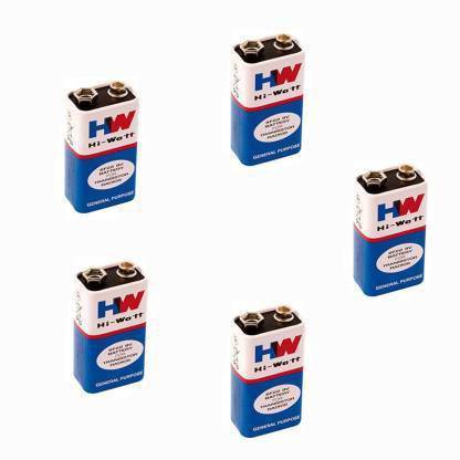 Thejalbhoominx 9 VOLTS HW BATTERY, HI-WATT 100% 9V Long Life Battery ...