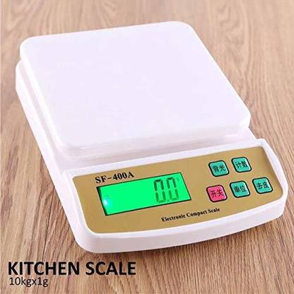 Gadget Hero's Electronic Digital Kitchen Weight Machine Capacity 10Kg ...