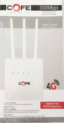 COFE CF-4GVL037 300 Mbps 4G Router - COFE : Flipkart.com