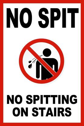 No Splitting Sign Board for Office, Factory, Hotel, resturant 3D Poster ...