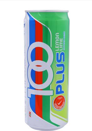 100Plus LEMON LIME ISOTONIC DRINK , 325ML (PACK OF 6) Hydration Drink ...