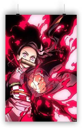 Demon Slayer Pink for wall decoration Paper Print - Comics posters in ...