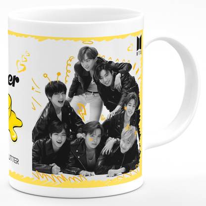 SAM BAN BTS Butter Signature BTS BTS Bangtan Boys Ceramic Coffee Mug ...