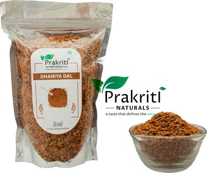 Prakriti Naturals Roasted Dhaniya Dal Seed| Roasted Dhania Seeds ...
