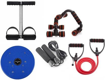 Fitnesstricks STRETCHING & MUSCLES BUILDING COMBO SET Home Gym Kit ...