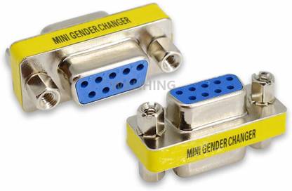 H-its Kabel 5PCs RS232 9-Pin Female to Female F/F F-F Serial Cable ...