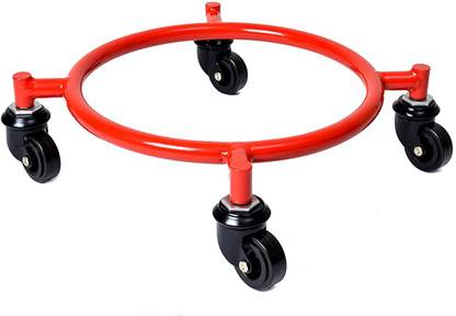 INDOFASHION Cylinder Stands, LPG Cylinder Trolley, Gas Cylinder Stand ...