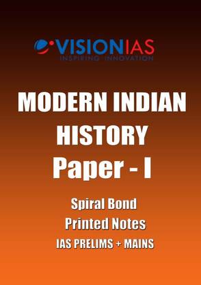 Modern Indian History Notes By Vision IAS In English For Pre Cum Mains ...