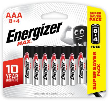 Energizer Primary Alkaline Max 3A Battery - Energizer : Flipkart.com