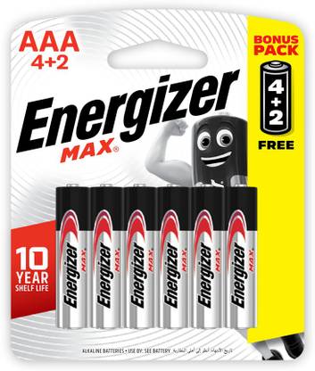 Energizer Primary Alkaline Batteries MAX 3A Battery - Energizer ...