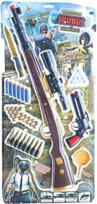 MOCK LEE Toys Original PubG Theme Gun Toys Set with Assault Rifle ...