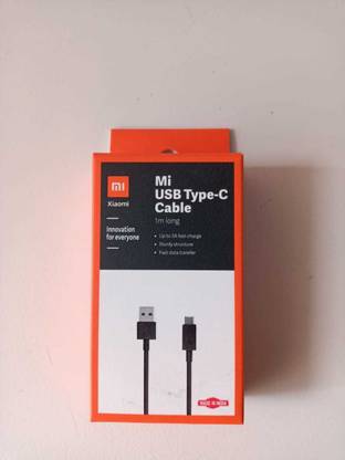 REDMI USB Type C Cable 1 m USBC100T - REDMI : Flipkart.com
