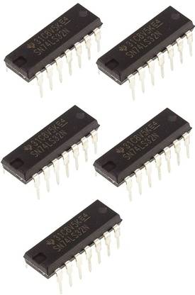 TechInfo 5Pcs SN74LS32N 7432 IC OR Gate Logic Gate, 74LS32, 2 Input Electronic Components ...