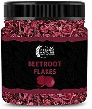 ORGANIC NATURE Beetroot Flakes Fresh 250 Gram (Jar Pack) Price in India ...