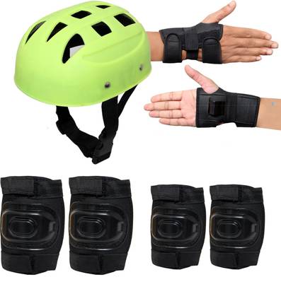 ARMOUR Skateboard Starter Safety Kit Light Green Skating Kit - Buy ...