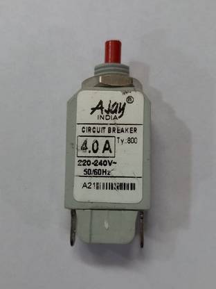 PMW Circuit Breaker - 4.0 Amps - 240 V - Circuit Breaker Over Load ...